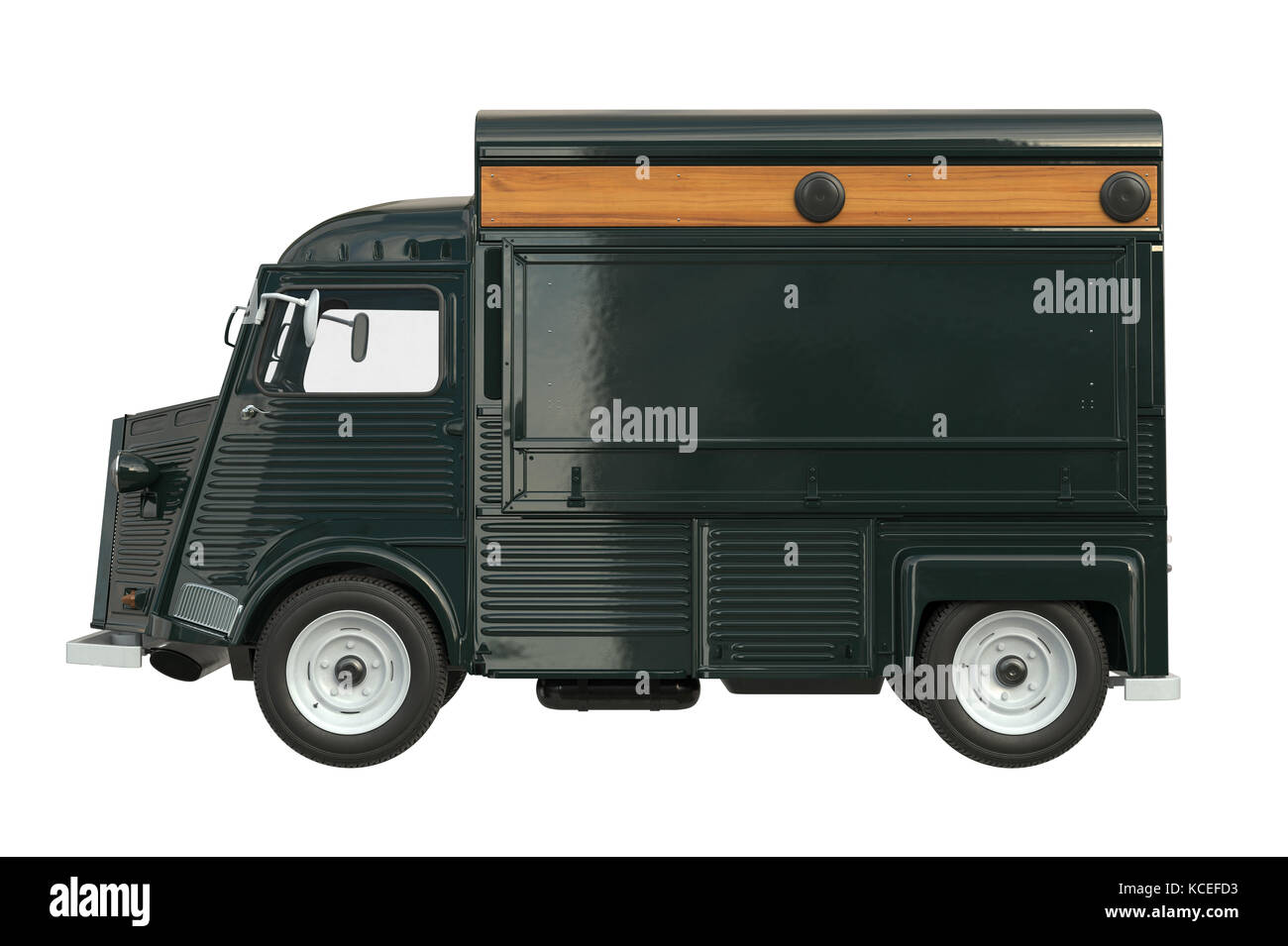 Food car, side view Stock Photo - Alamy