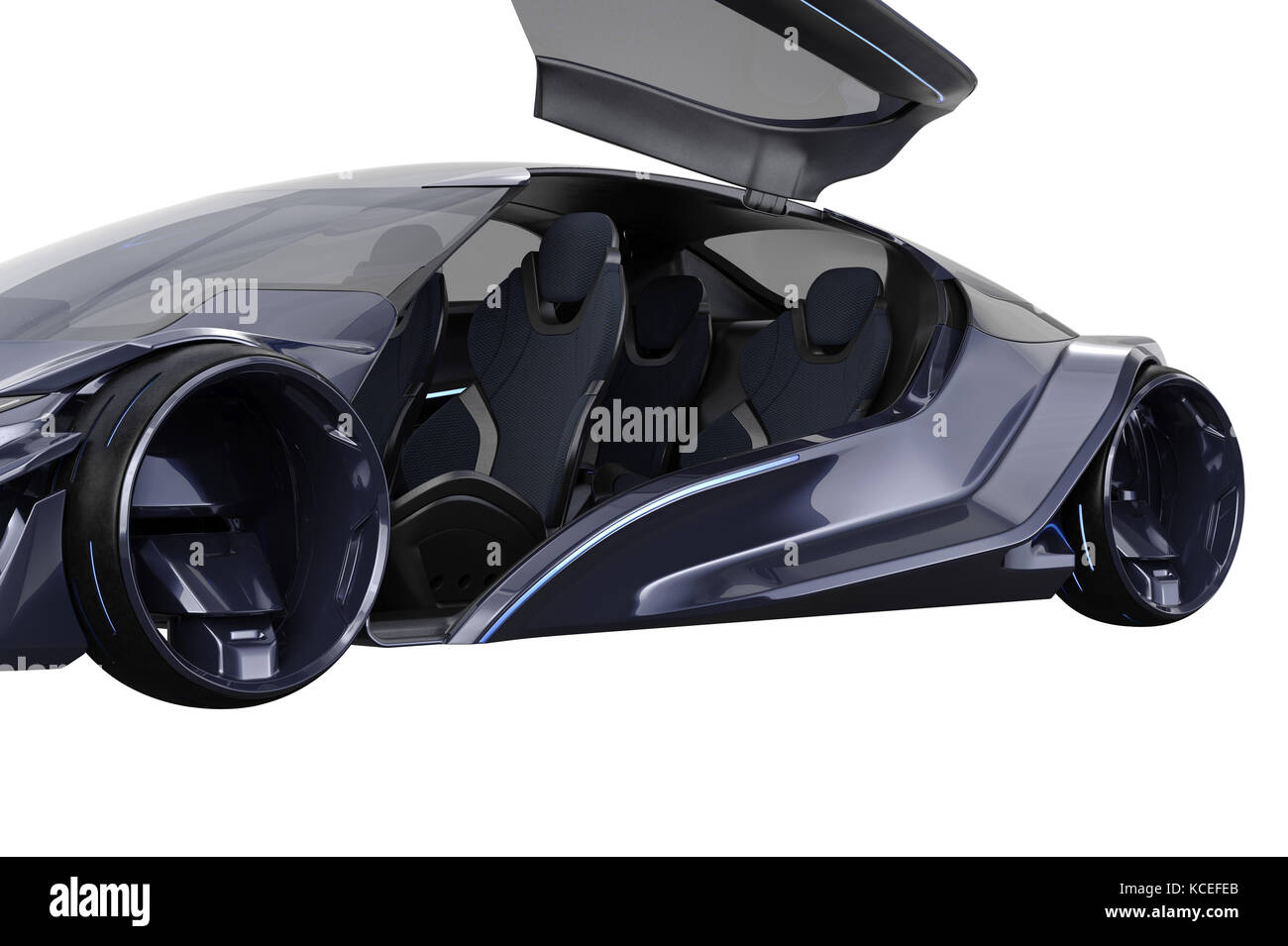 Car concept dark futuristic, close view Stock Photo - Alamy