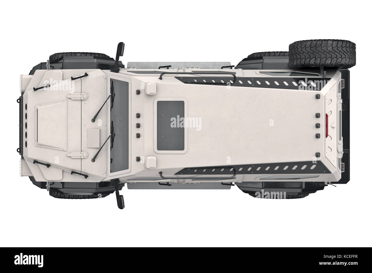 Suv car, top view Stock Photo - Alamy