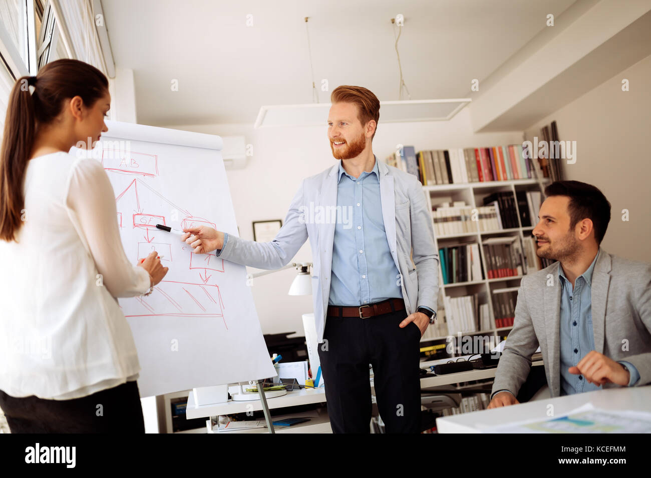 Team leader training hi-res stock photography and images - Alamy
