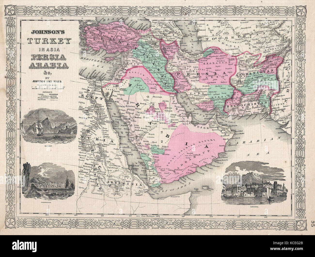 Ancient arabia map hi-res stock photography and images - Alamy