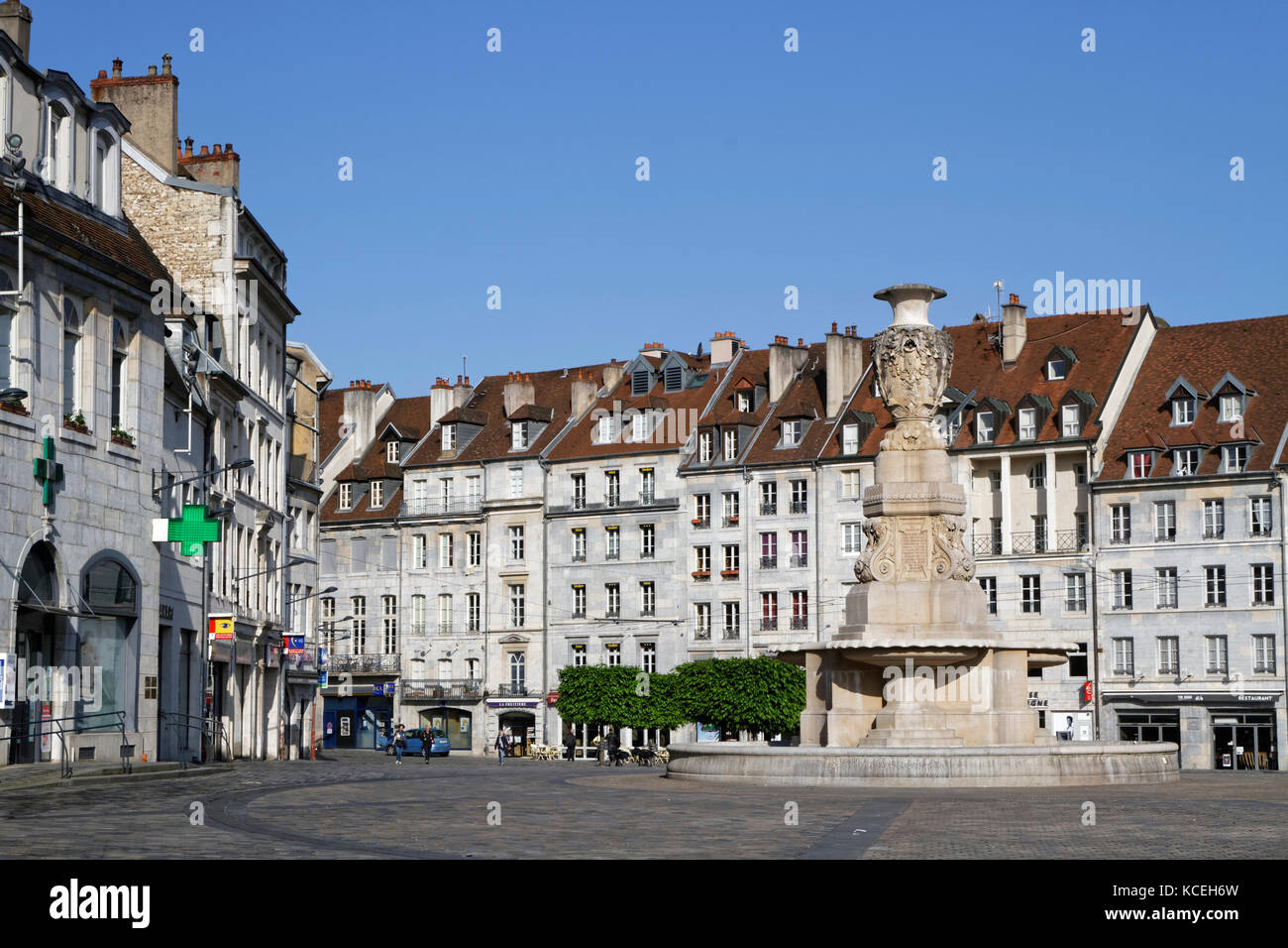 BESANCON, FRANCE, May 15, 2016 : Besancon has been labeled a "Town of ...