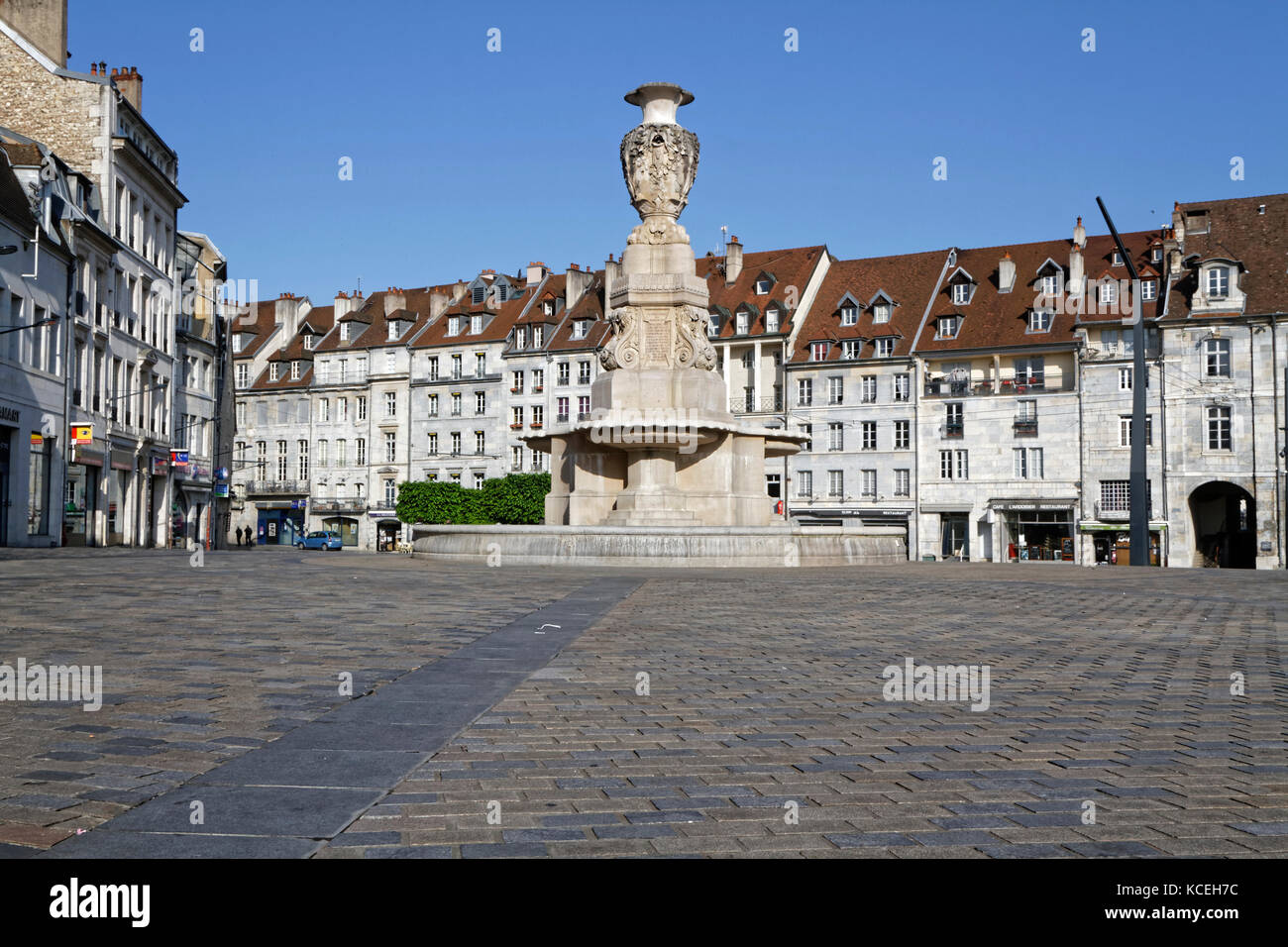 BESANCON, FRANCE, May 15, 2016 : Besancon has been labeled a "Town of ...