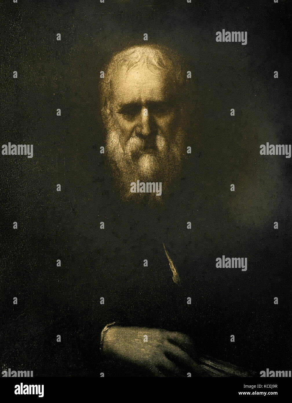 Self-Portrait of painter Jacopo Robusti AKA Tintoretto Stock Photo - Alamy