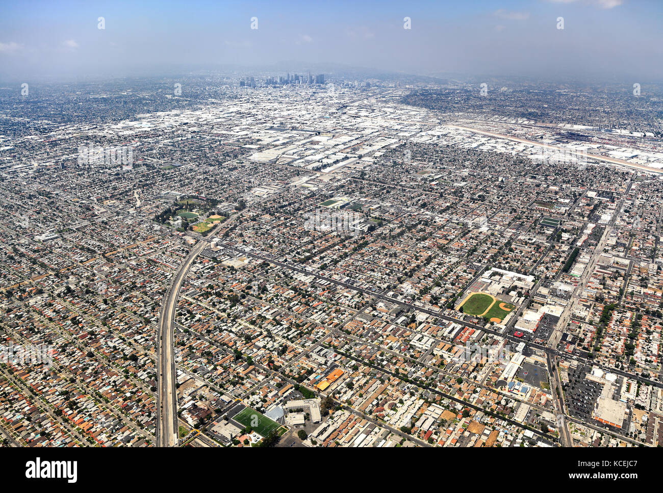 Los angeles city view hi-res stock photography and images - Alamy
