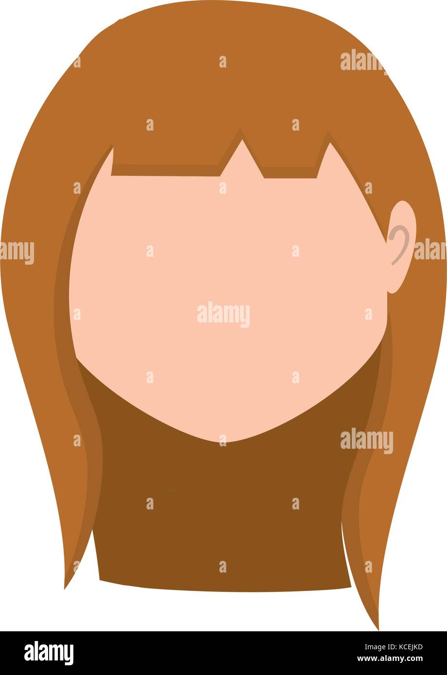 default avatar woman to social user Stock Vector Image & Art - Alamy