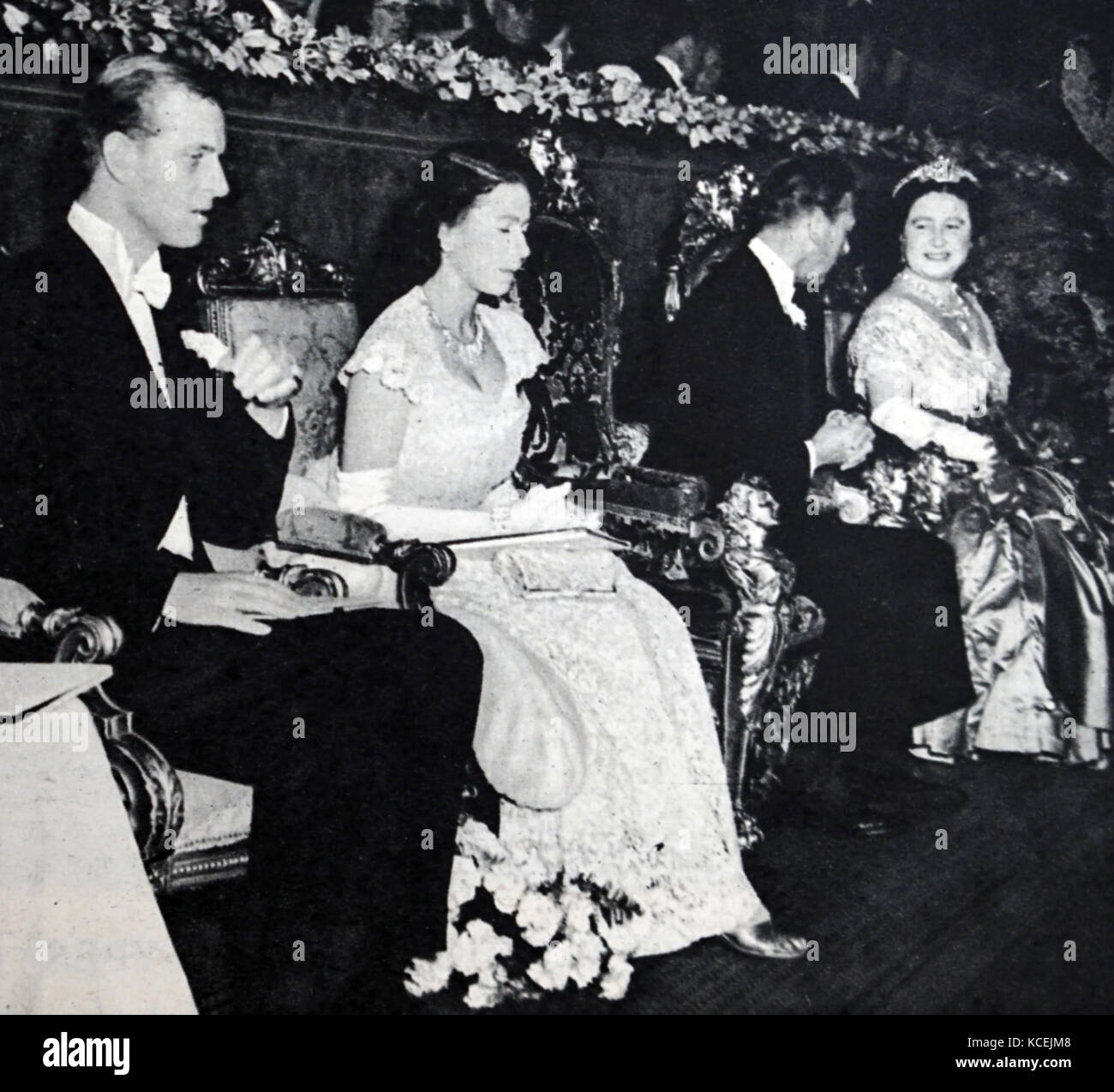 Daughter of queen elizabeth ii and the duke of edinburgh hi-res stock ...