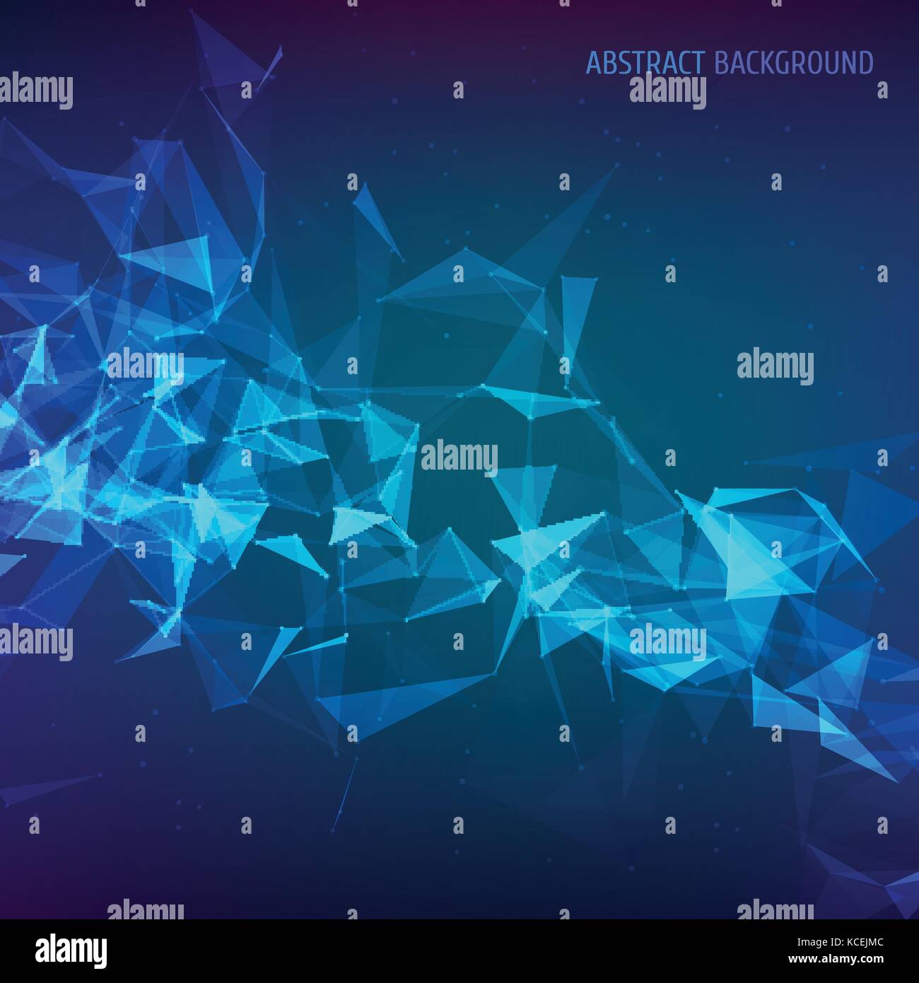 Abstract vector particles and lines Stock Vector Image & Art - Alamy