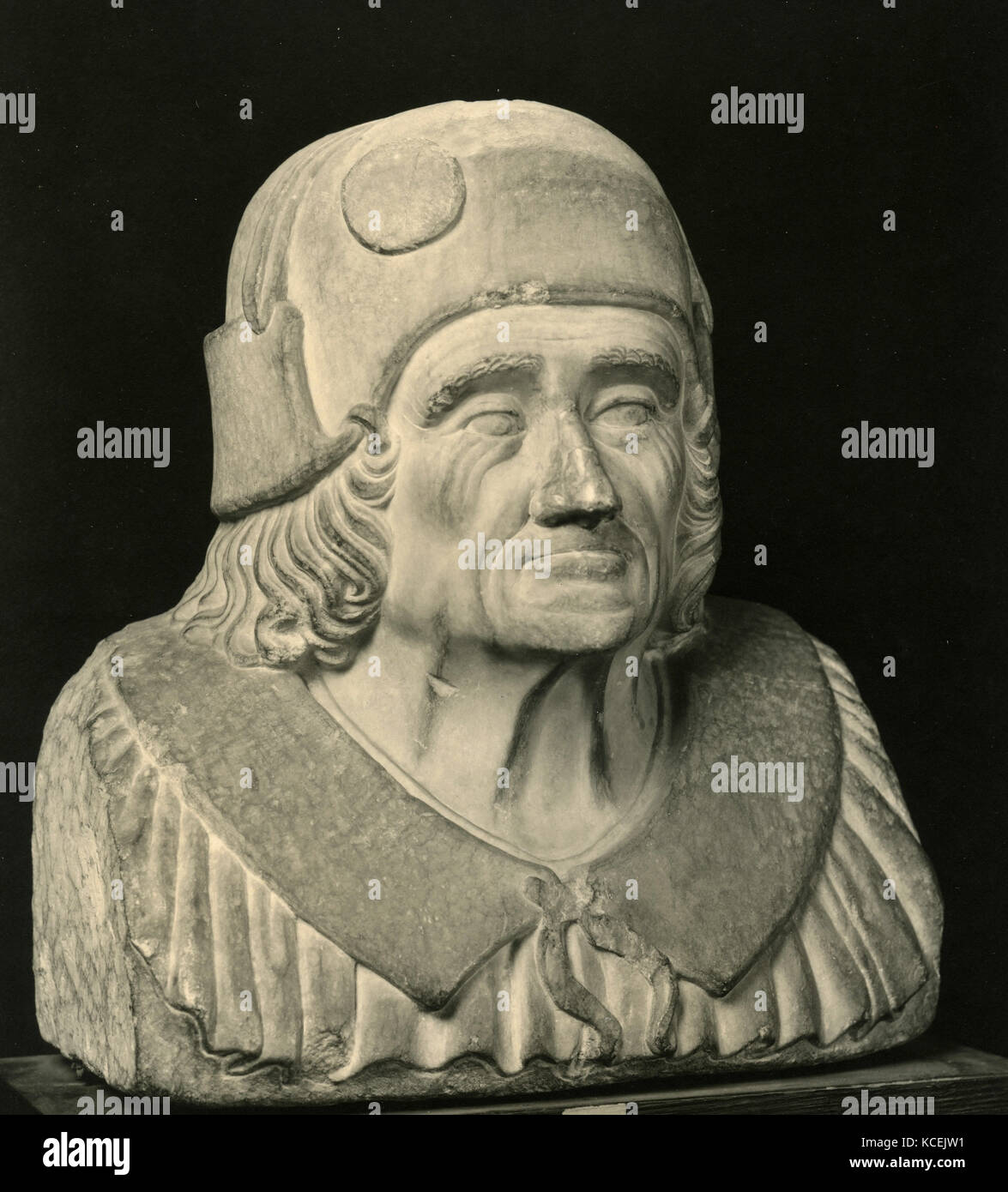 Marble head statue of Frederich III Emperor of Germany Stock Photo - Alamy