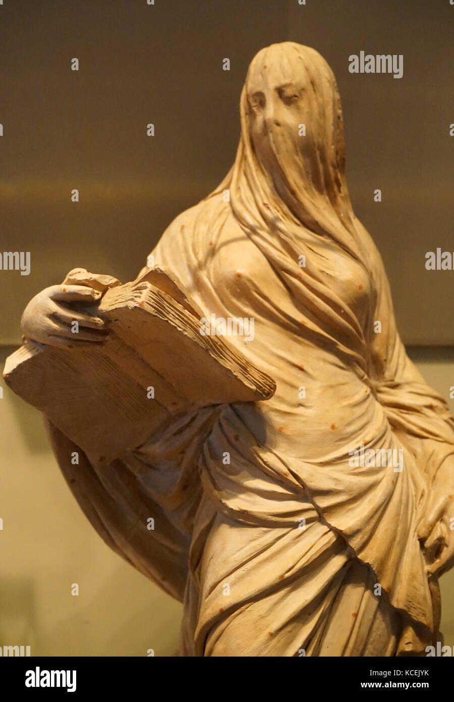 Statue titled 'Faith' by Innocenzo Spinazzi (1726-1798) an Italian ...