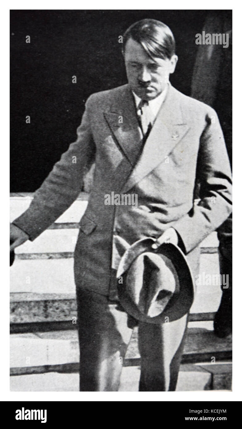 Photograph of Adolf Hitler (1889-1945) Austrian-born German politician ...