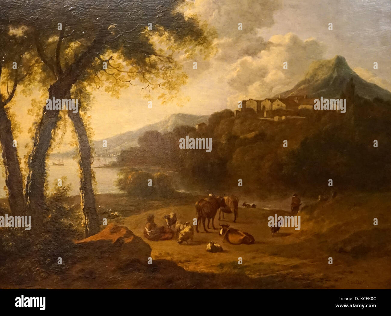 18th century landscape painting hi-res stock photography and images - Alamy
