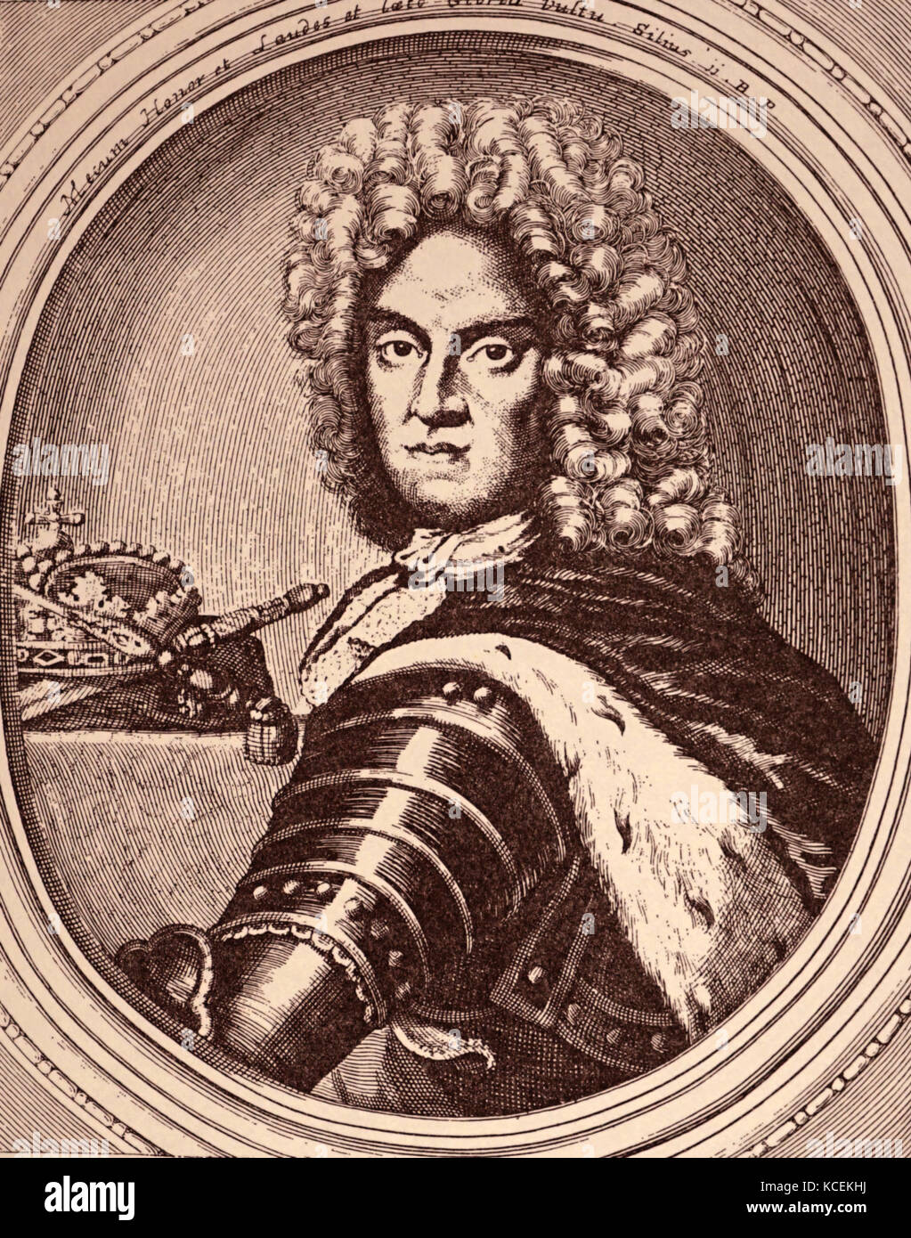 Portrait of Augustus II the Strong (1670-1733) by Johann Alexander ...