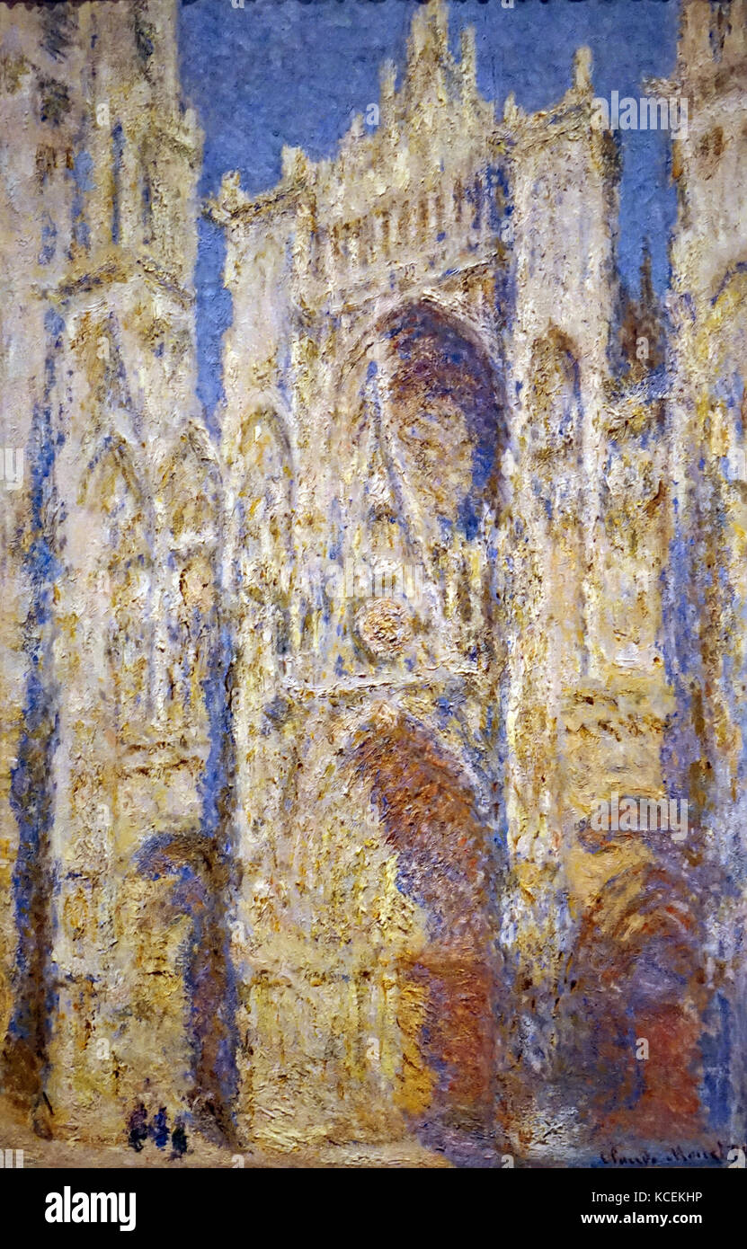 Cathedral of rouen by monet hi-res stock photography and images - Alamy