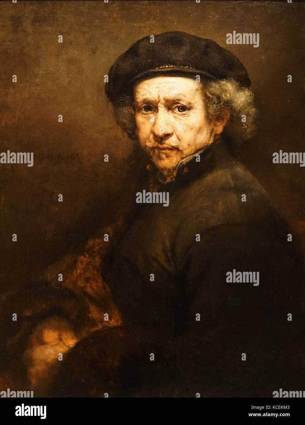 Rembrandt van rijn self portrait hi-res stock photography and images ...