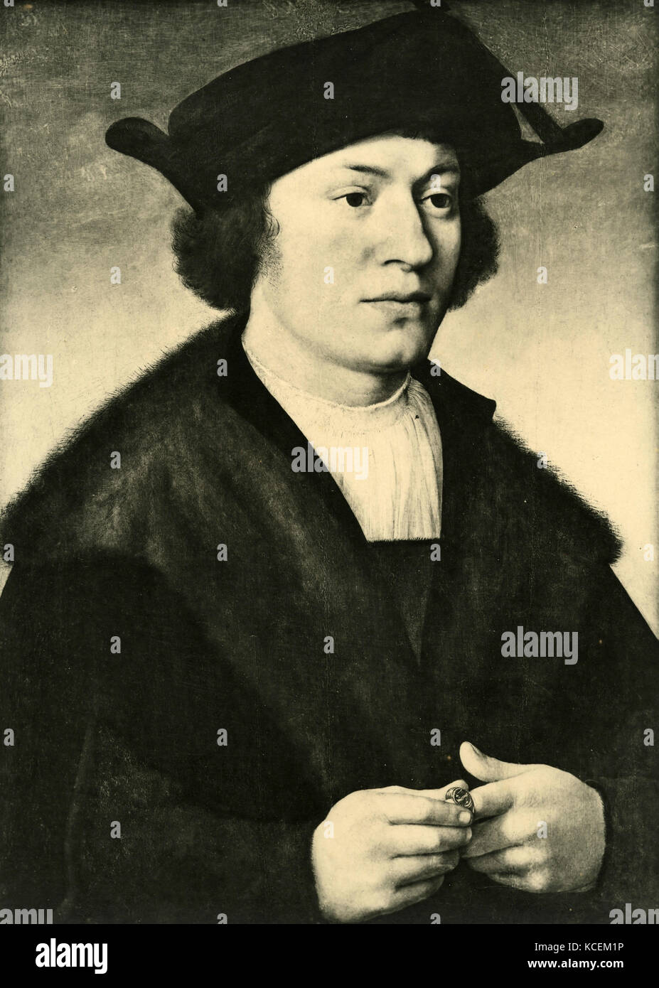 Self-portrait of Quentin Messys Stock Photo - Alamy