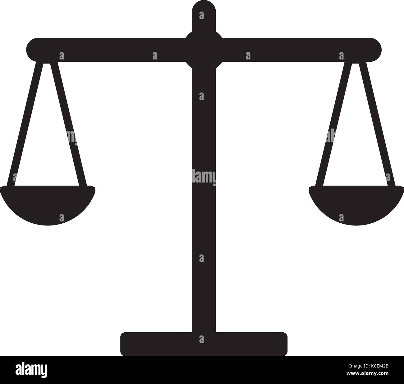 contour balance kilogram instrument object design Stock Vector Image ...