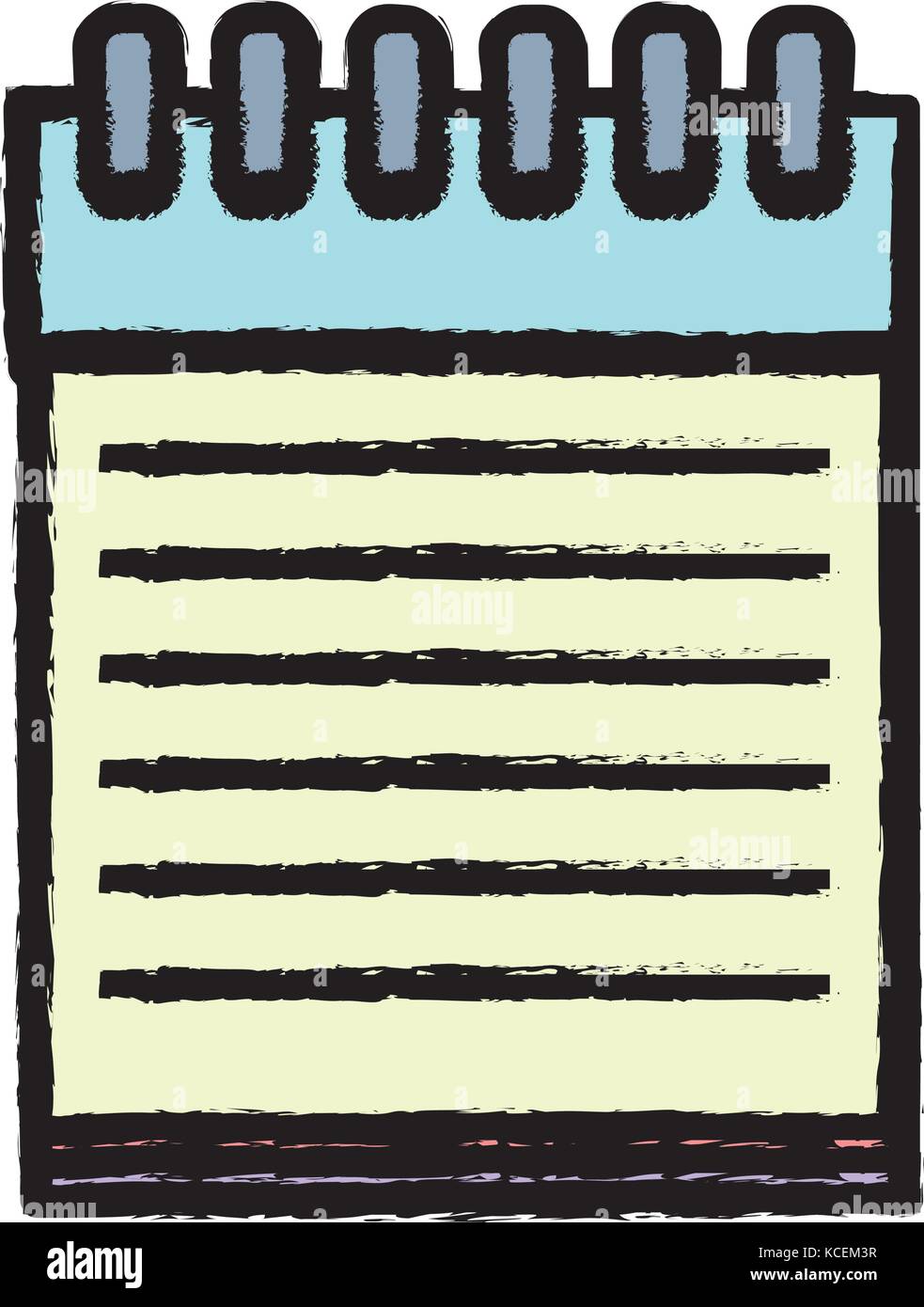 notebook papers object design to write Stock Vector Image & Art - Alamy