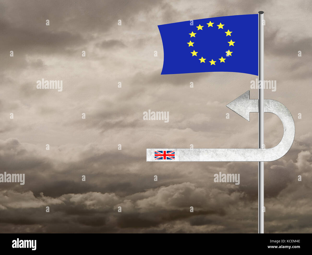 U Turn Sign Uk High Resolution Stock Photography and Images - Alamy
