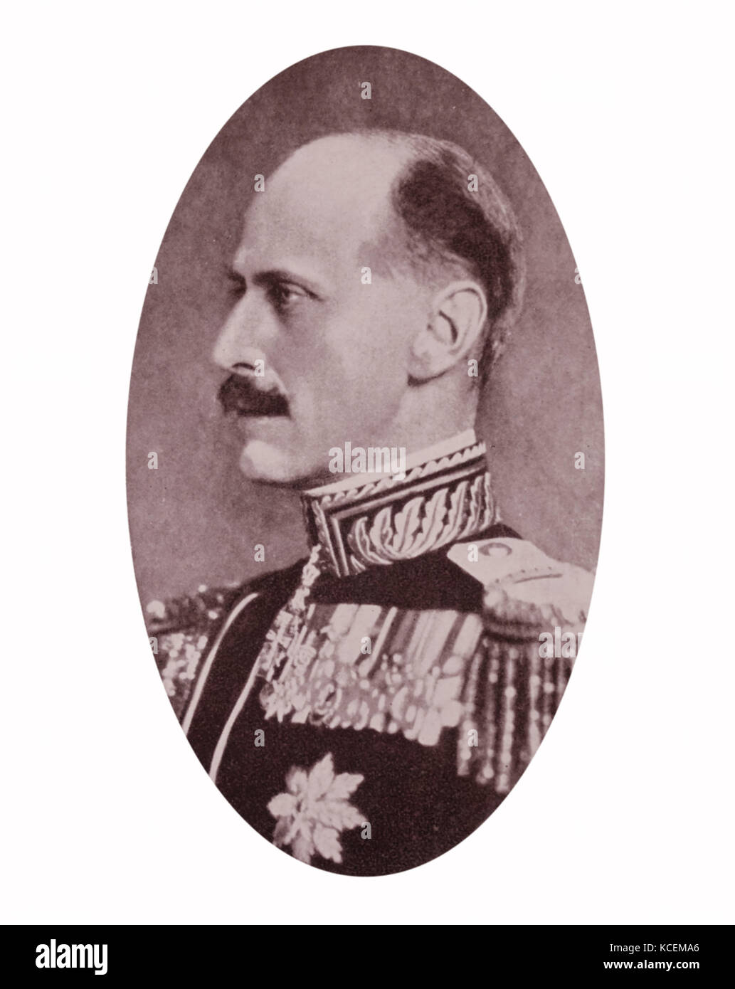Photographic portrait of Prince Haakon VII of Norway (1872-1957) a ...