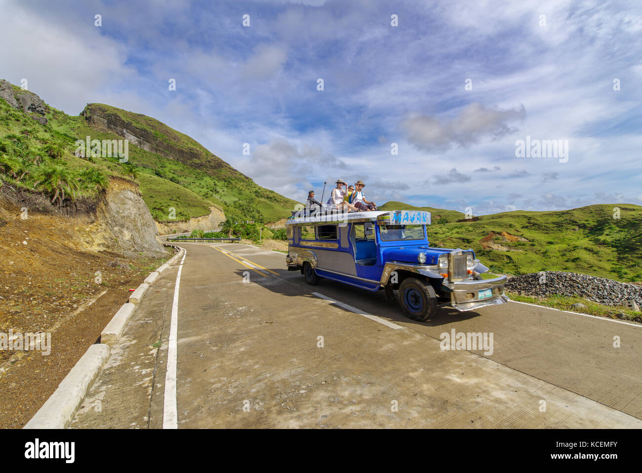 Sep 21,2017 tourist ride on jeepney at Ivatan Island, Batanes ...