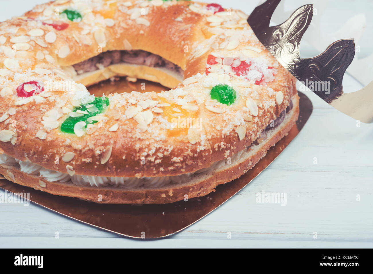 Spanish King Cake Stock Photos & Spanish King Cake Stock Images - Alamy