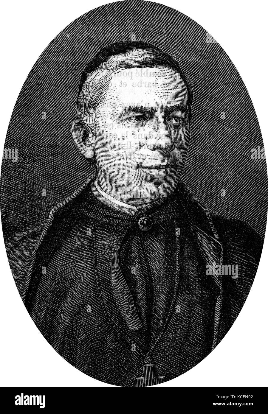 Portrait of Angelo Secchi (1818-1878) an Italian astronomer and ...