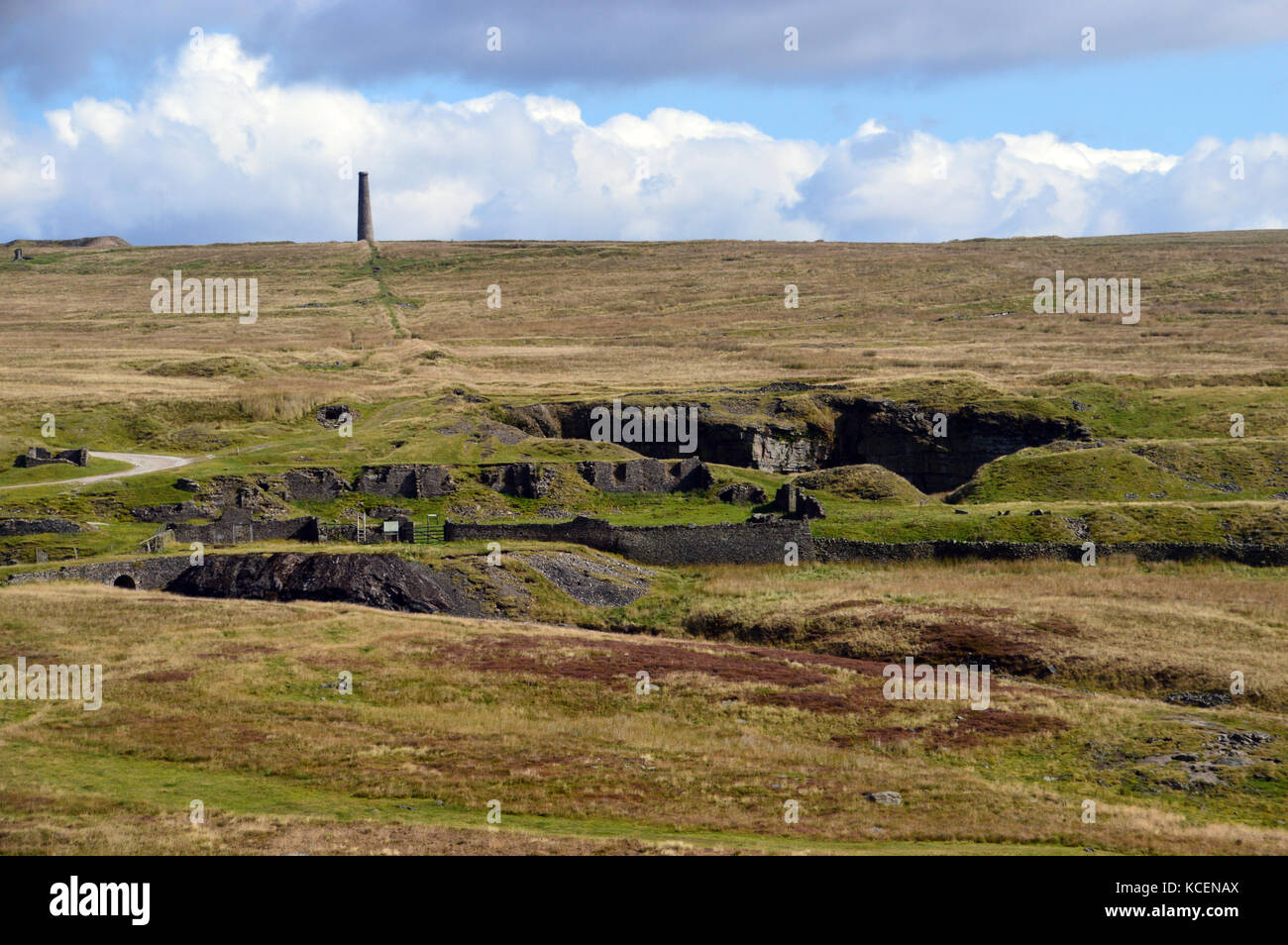 Lead smelt mill flue hi-res stock photography and images - Alamy