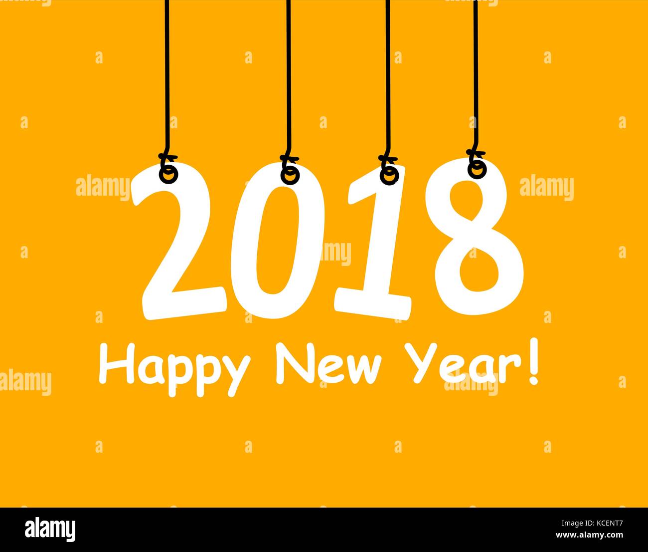2018 White Paper Origami card or background.Happy New Year. Merry ...