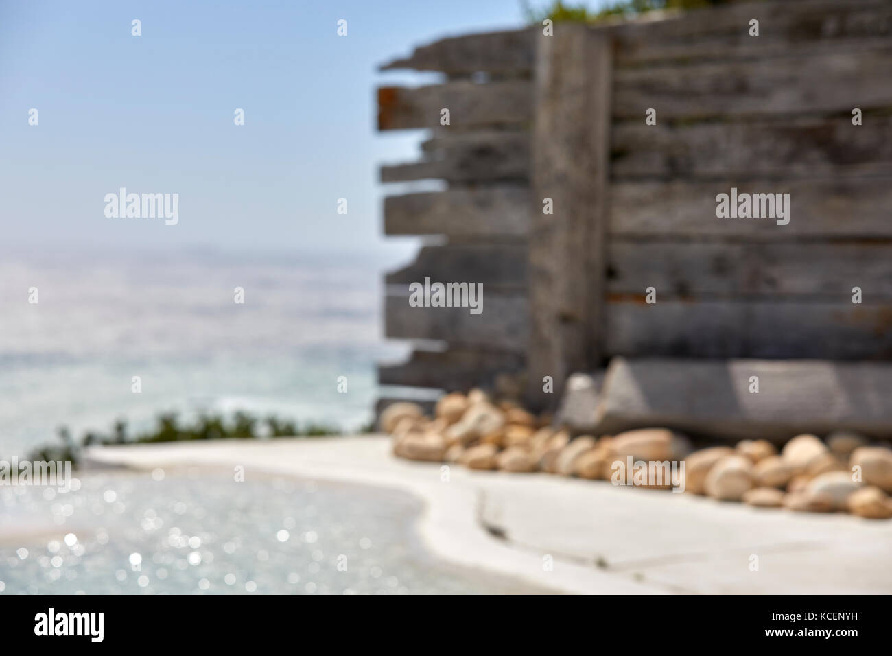 Infinity pool overlooking the sea Stock Photo - Alamy