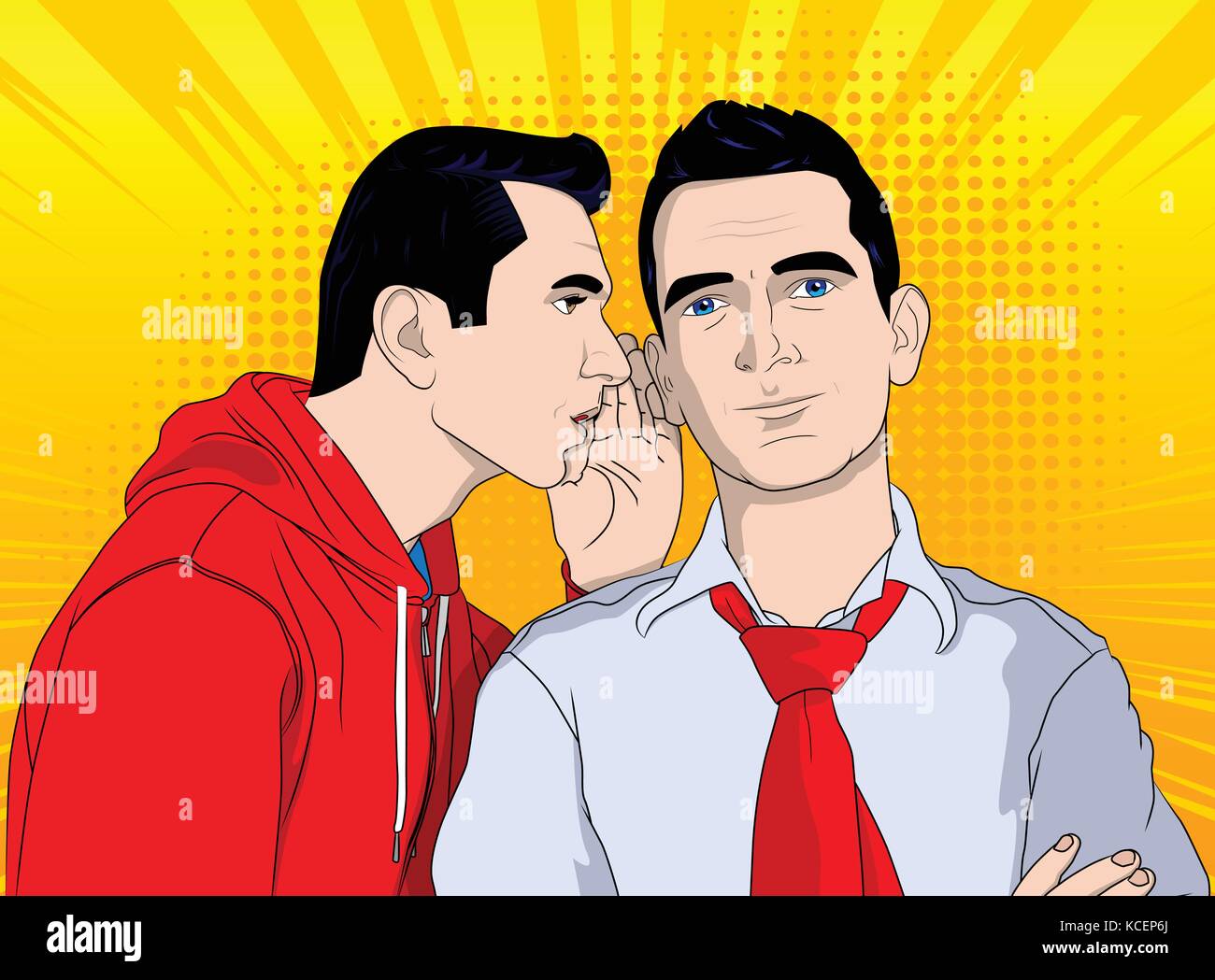 Stranger man Stock Vector Images - Alamy