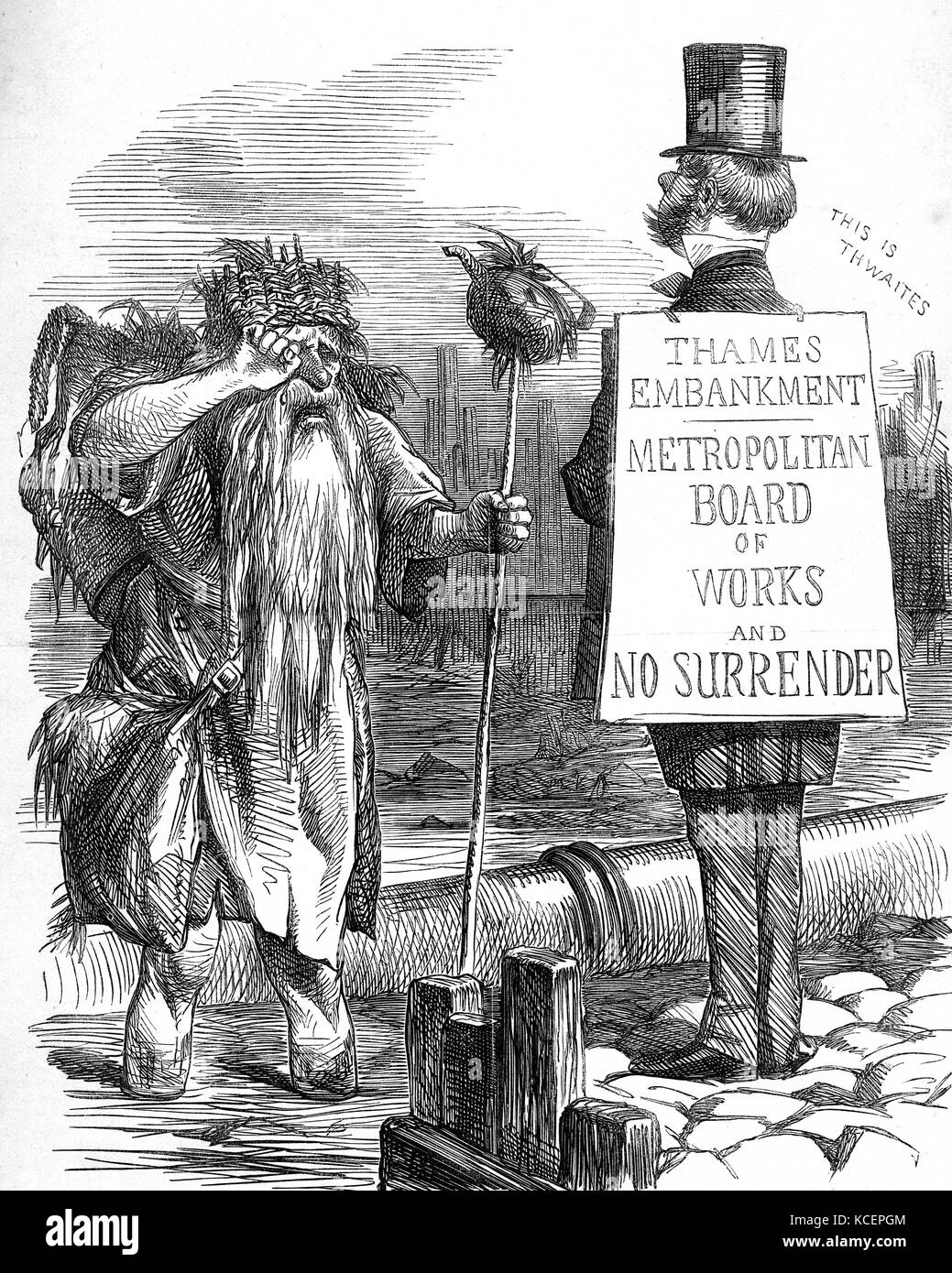 1870 british cartoon hi-res stock photography and images - Alamy