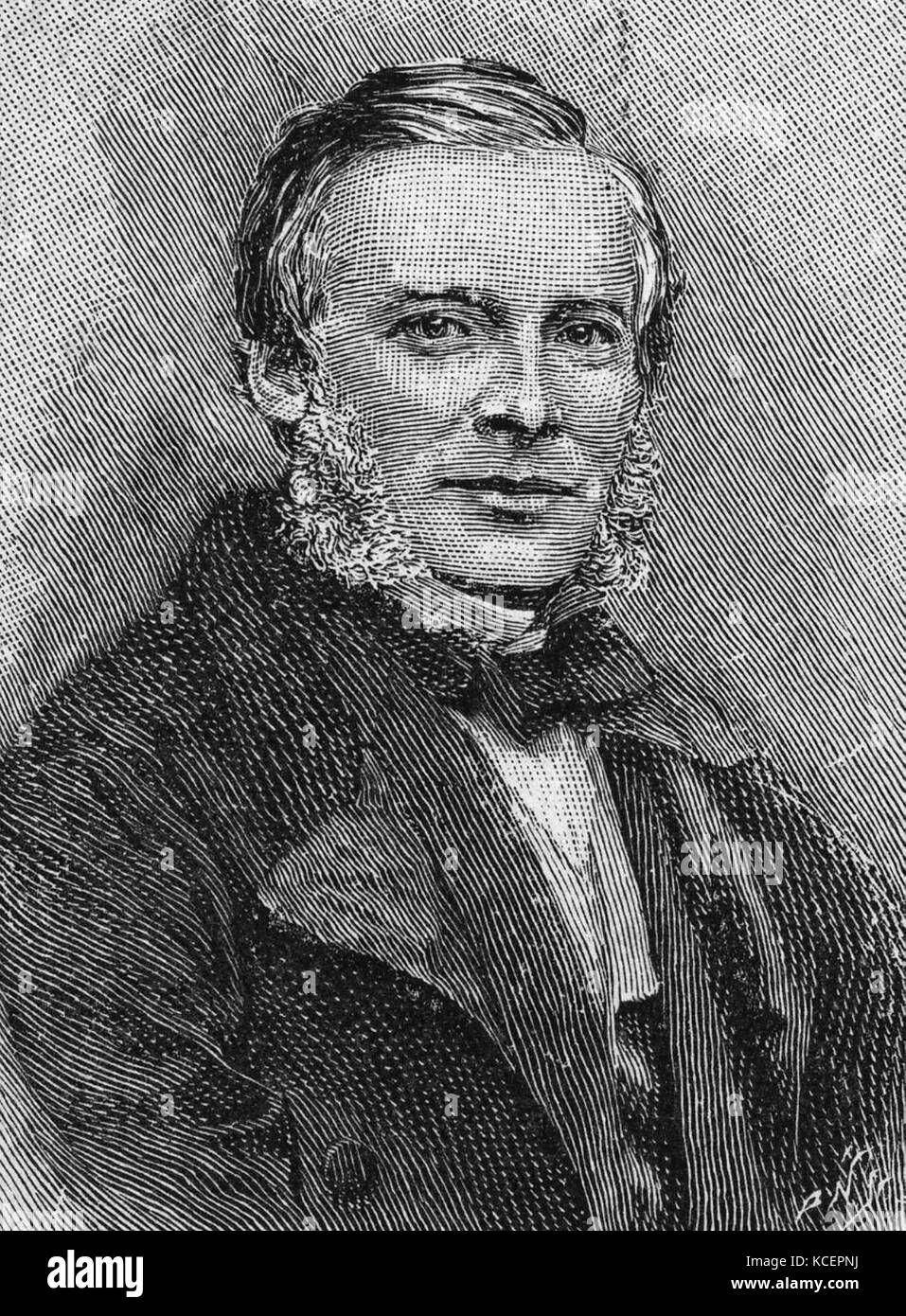 Portrait of Samuel Smiles (1812-1904) a Scottish author and government ...