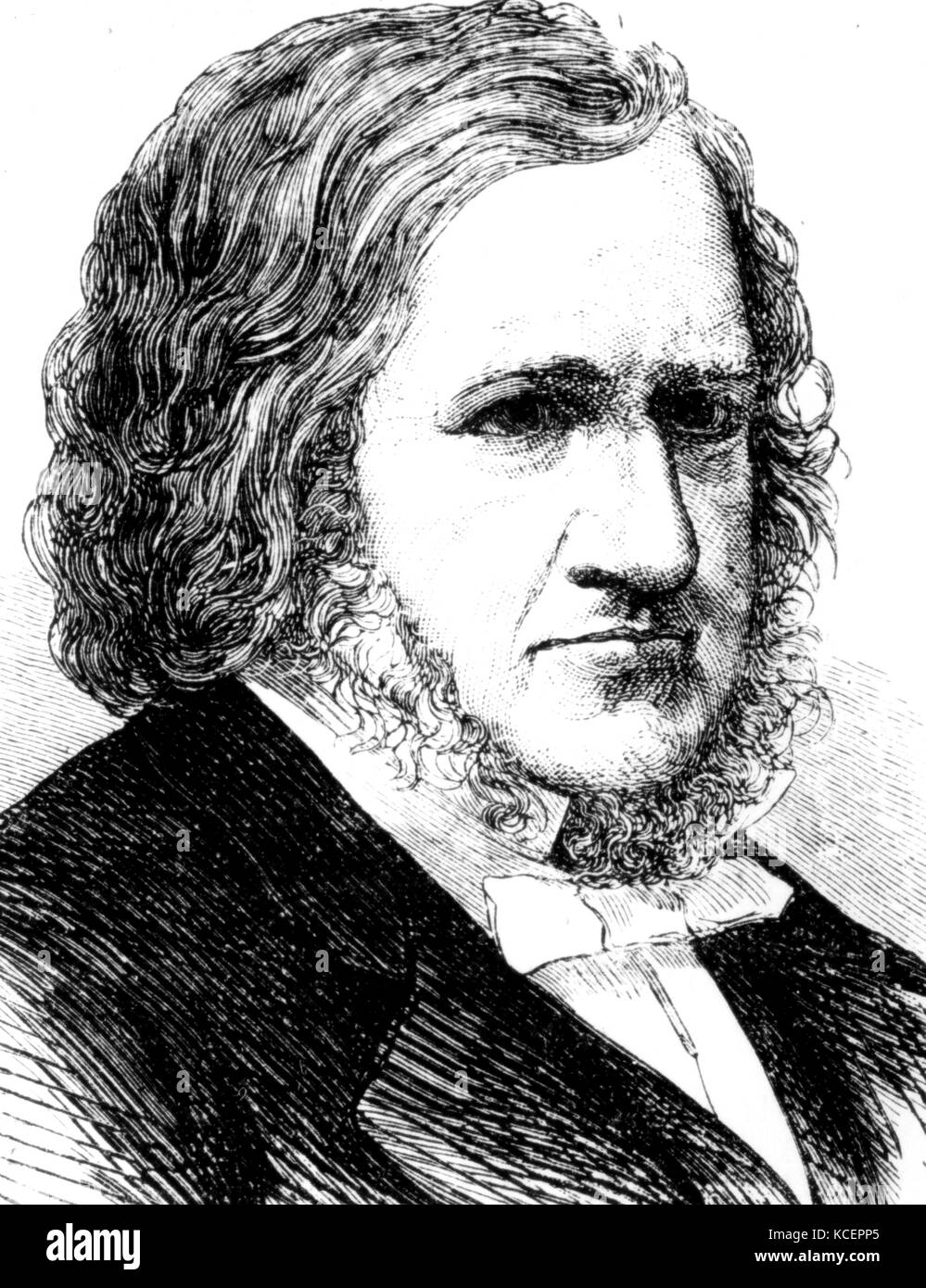 Portrait of James Young Simpson (1811-1870) a Scottish obstetrician ...