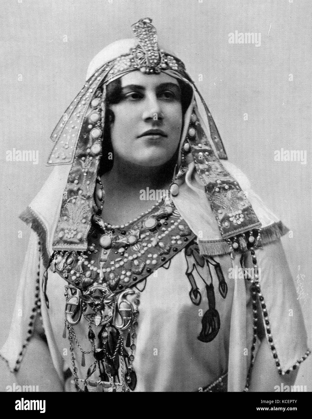 Photograph of Emmy Destinn (1878-1930) a Czech operatic soprano. Dated ...