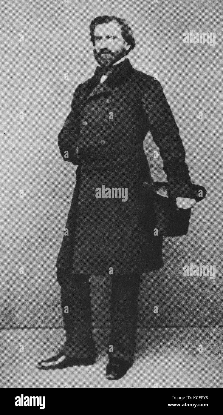 Photograph of Giuseppe Verdi (1813-1901) an Italian opera composer ...