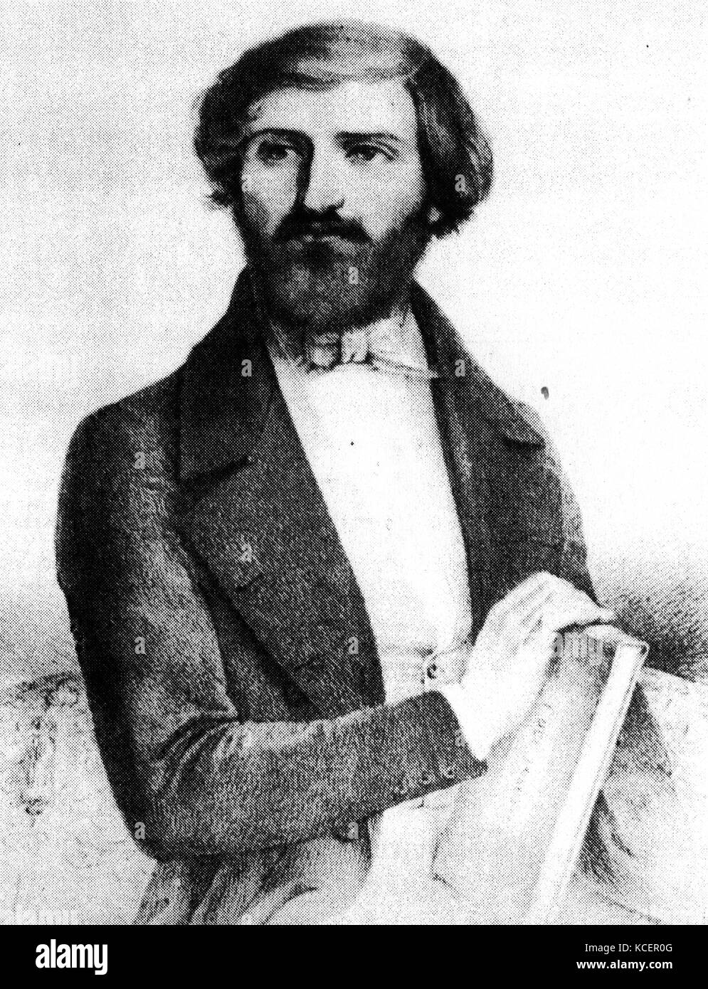 Photograph of Giuseppe Verdi (1813-1901) an Italian opera composer ...