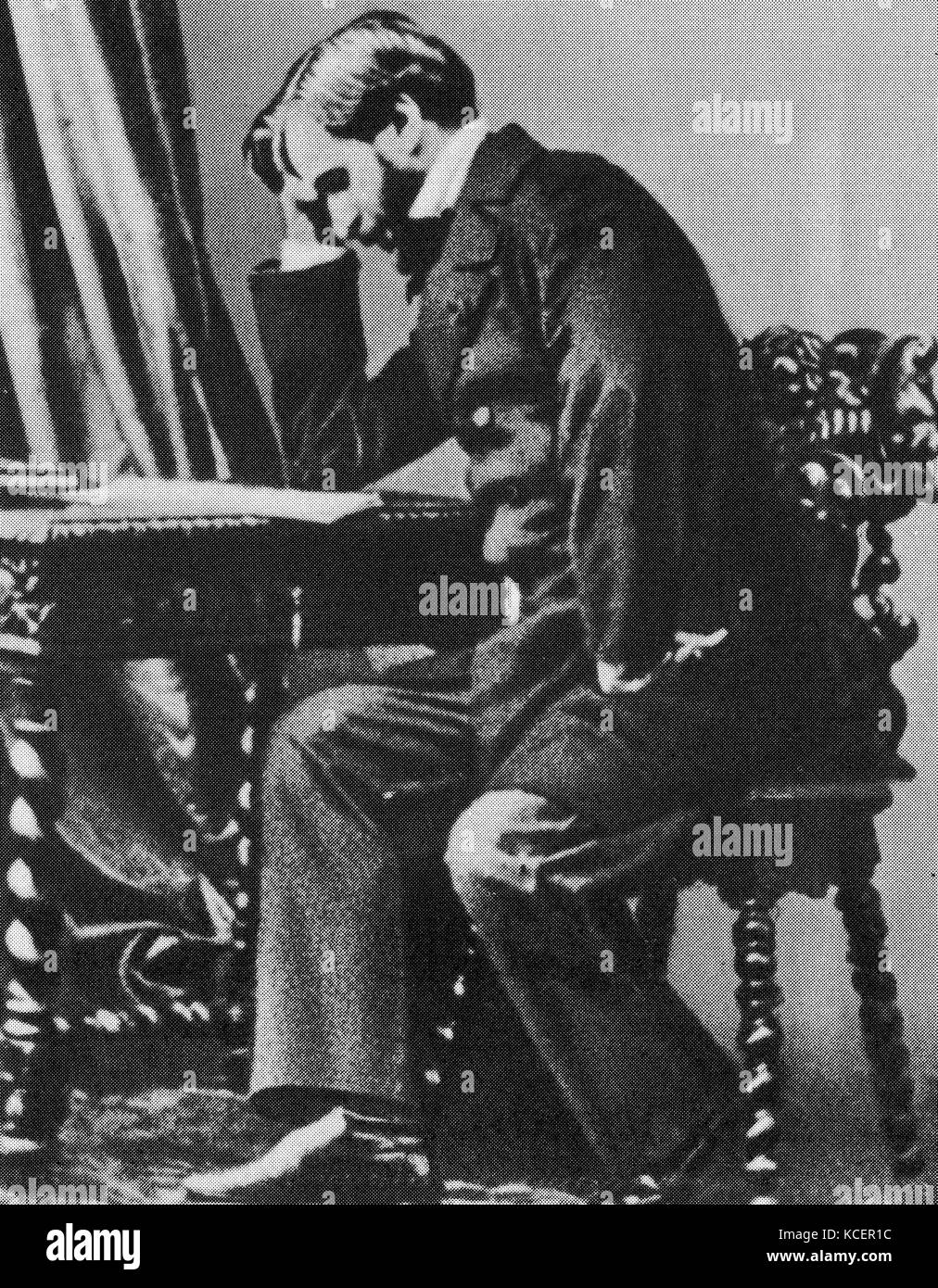 Photograph of Giuseppe Verdi (1813-1901) an Italian opera composer ...