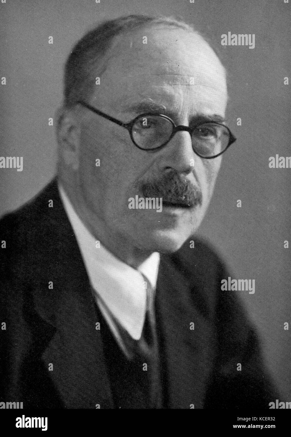 Photograph of Sir Henry Thomas Tizard (1885-1959) an English chemist ...