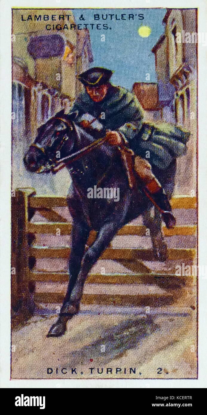 Lambert & Butler, Pirates & Highwaymen, cigarette card showing: Richard ...
