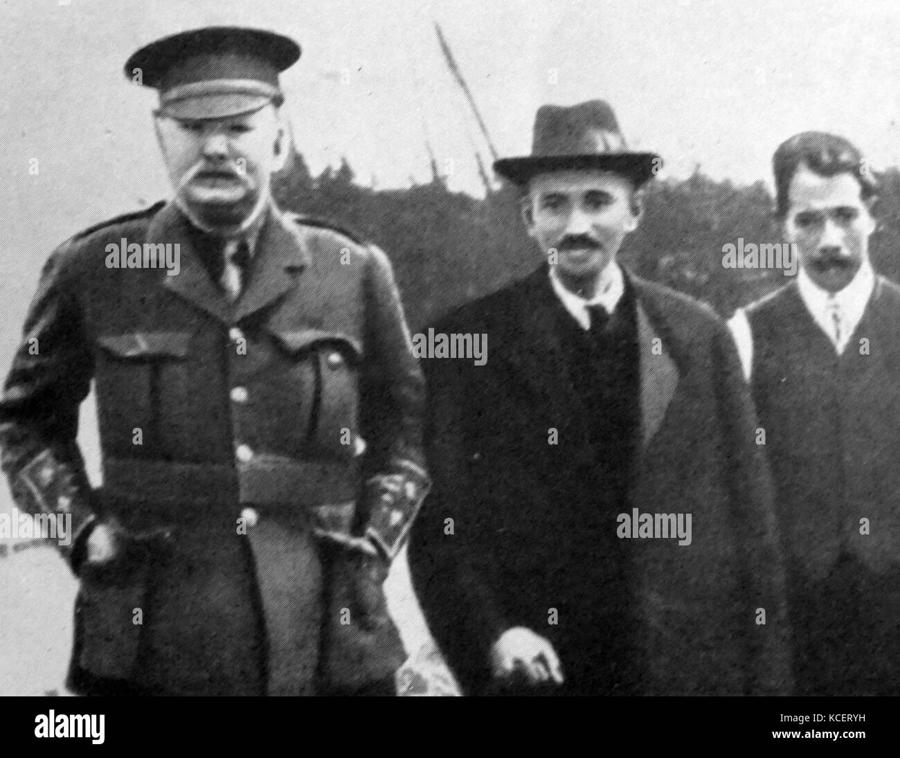 Mohandas Karamchand Gandhi visits England 1914. Gandhi established an ...