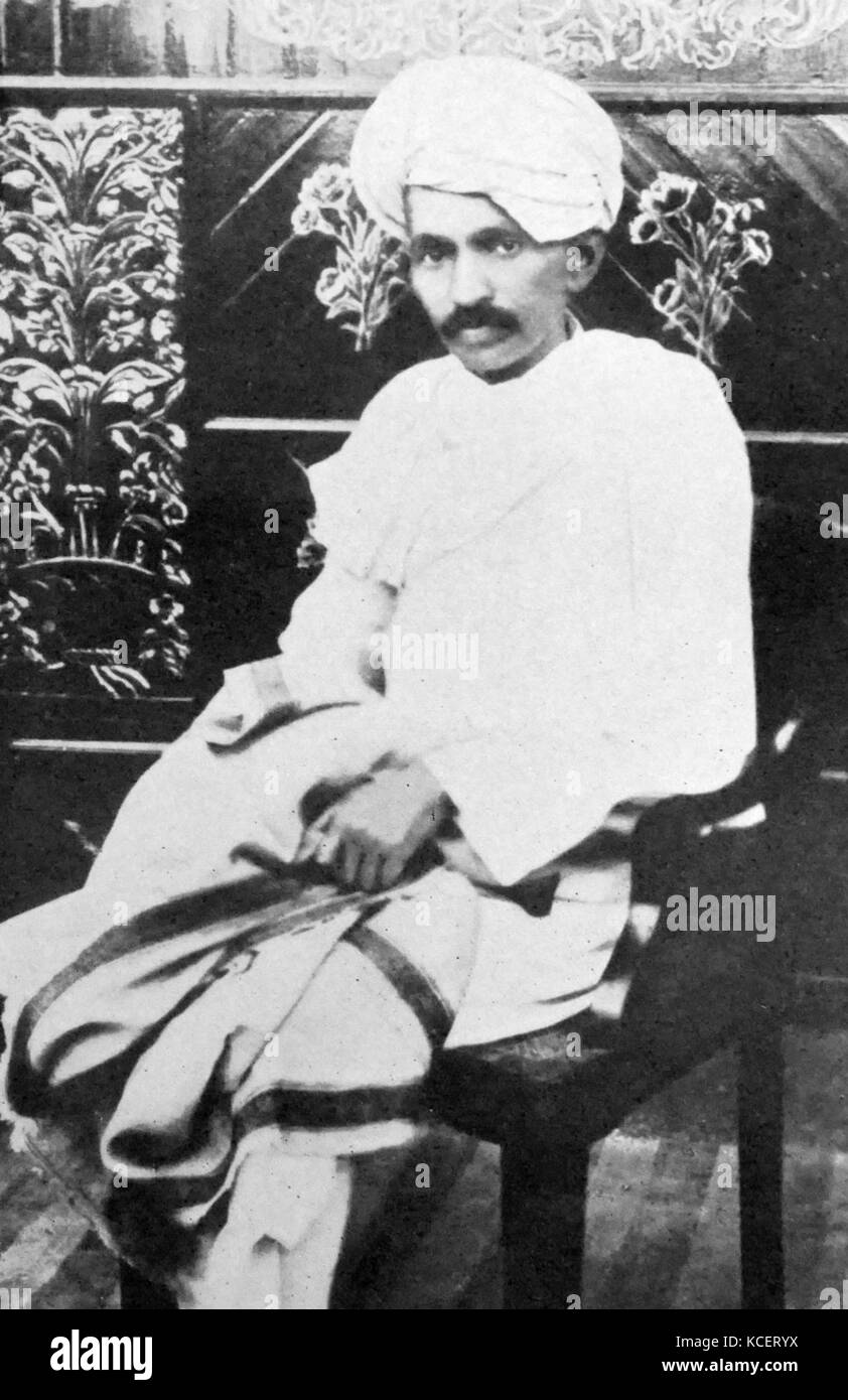 Mohandas Karamchand Gandhi in 1918. Gandhi (2 October 1869 – 30 January ...