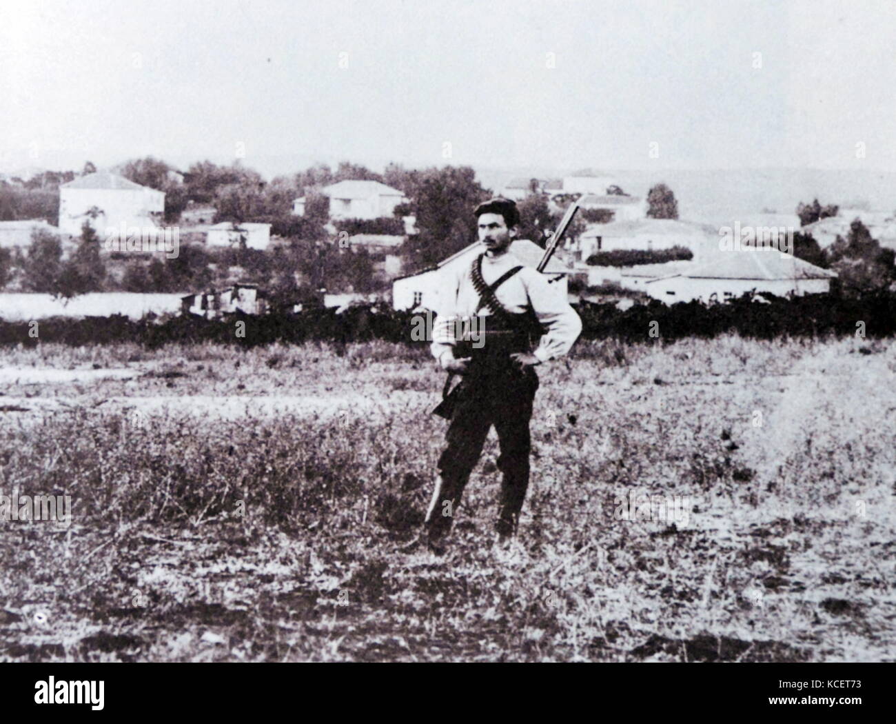 Jewish shomer settler guard hi-res stock photography and images - Alamy