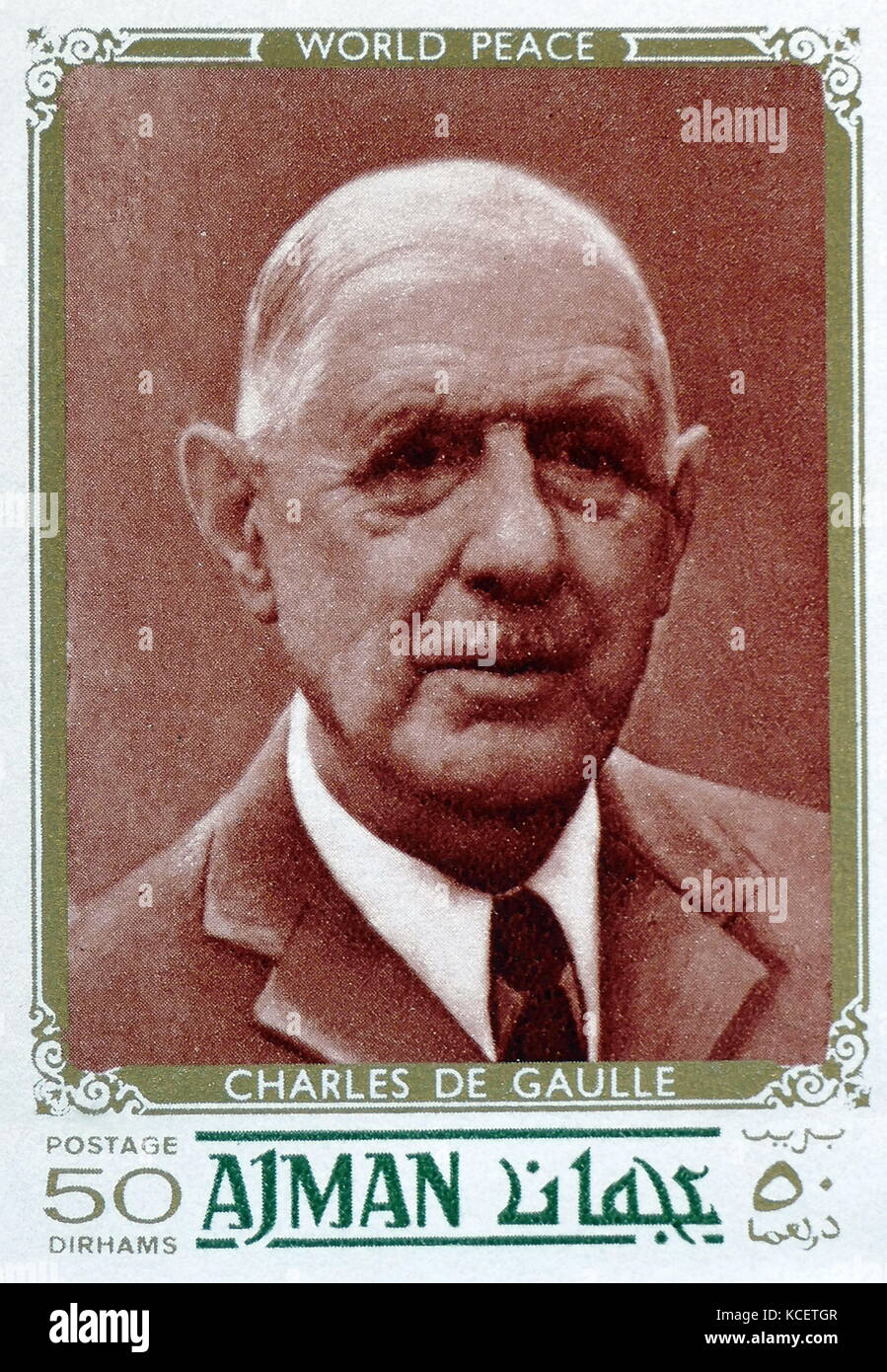 President france charles de gaulle hi-res stock photography and images ...