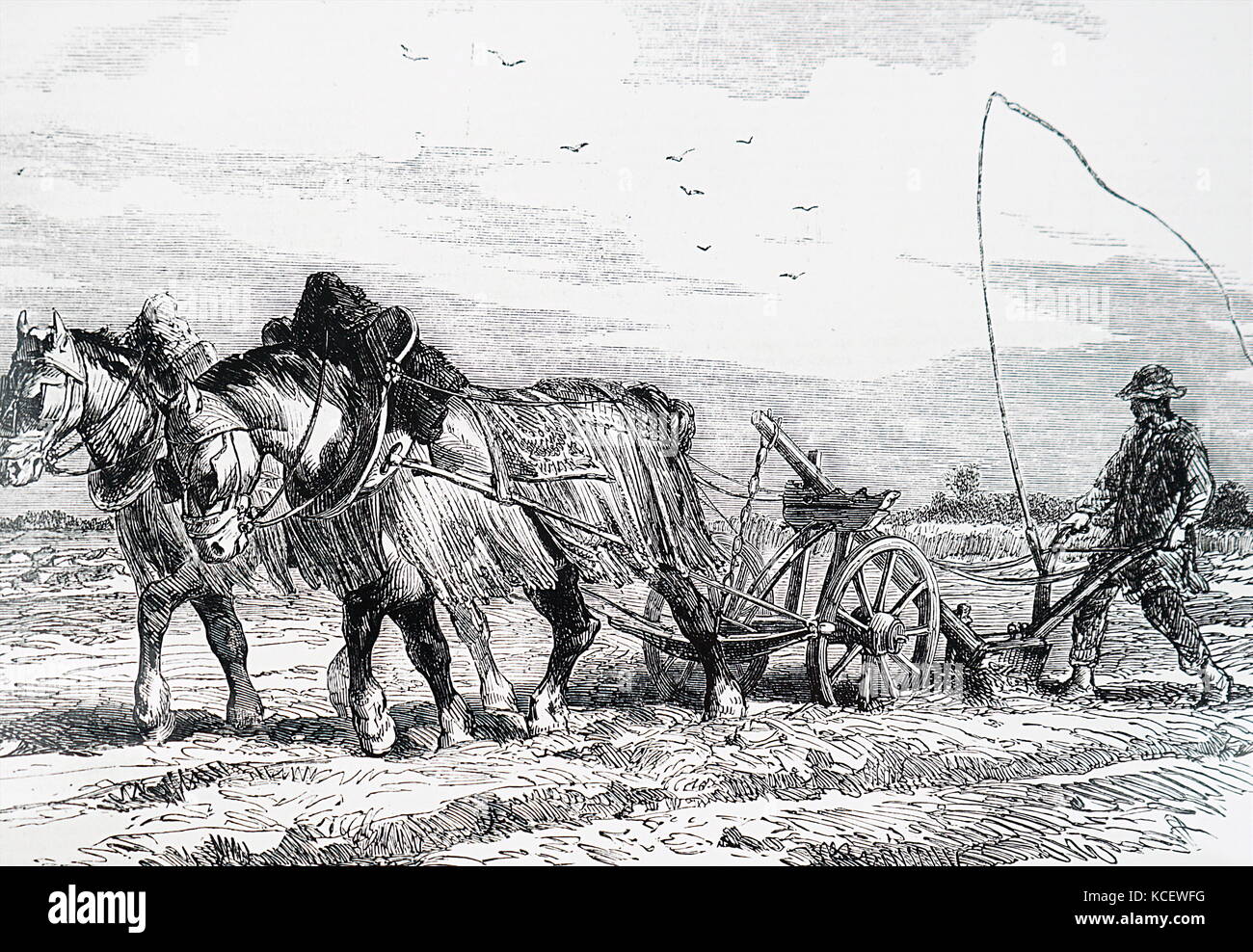 Horse drawn plough hi-res stock photography and images - Alamy