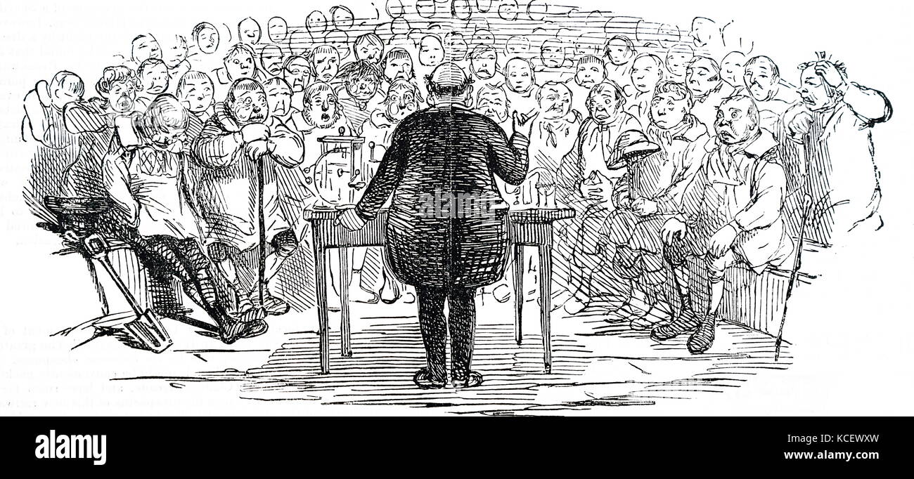 Cartoon by john leech cartoon hi-res stock photography and images - Alamy