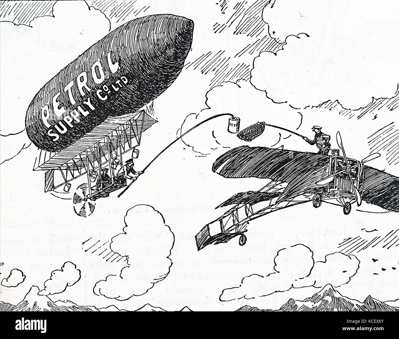 Mid air refuelling hi-res stock photography and images - Alamy