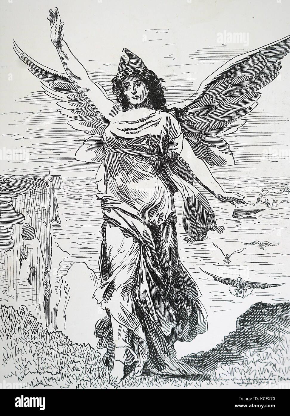 Cartoon tribute to Louis Blériot's first cross-channel flight. Louis ...