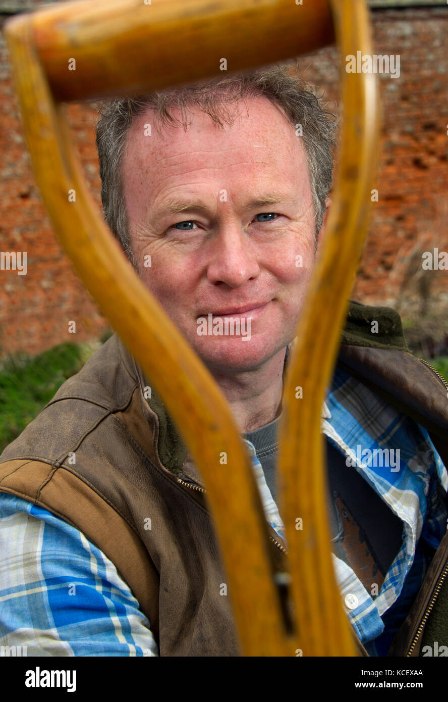 Gardener/author/broadcaster Toby Buckland Stock Photo - Alamy