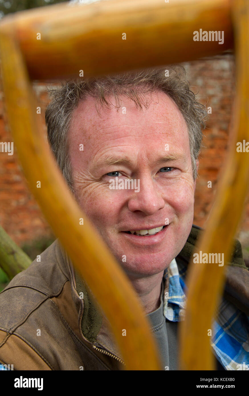 Gardener/author/broadcaster Toby Buckland Stock Photo - Alamy